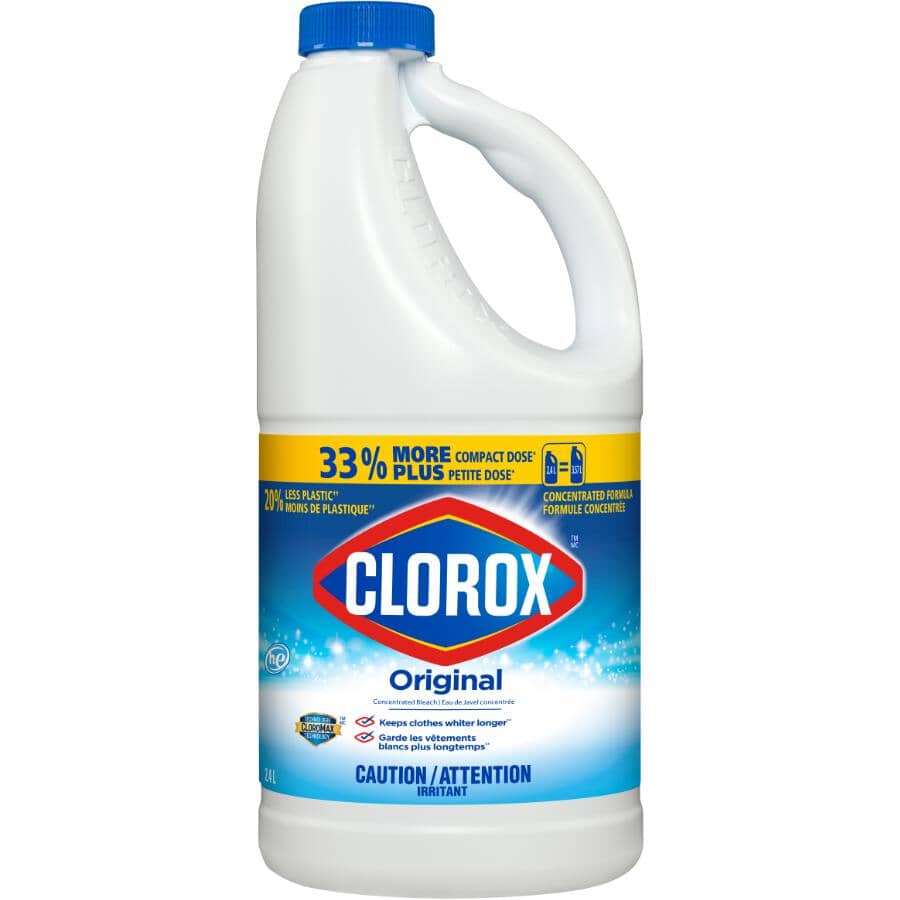 CLOROX Original Liquid Bleach - 2.4L | Home Hardware