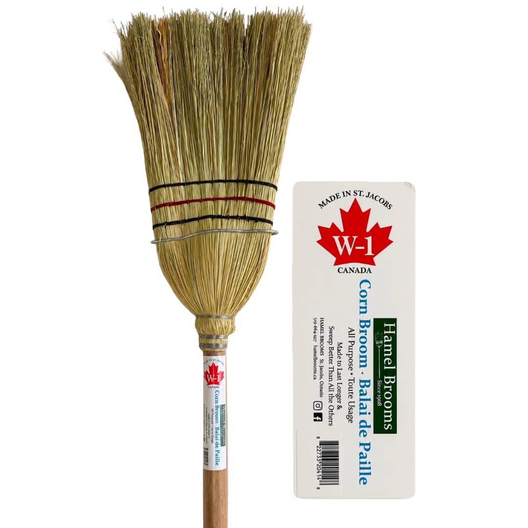 HOME ESSENTIALS 1 Wire & 3 String Heavy Duty Corn Broom | Home Hardware