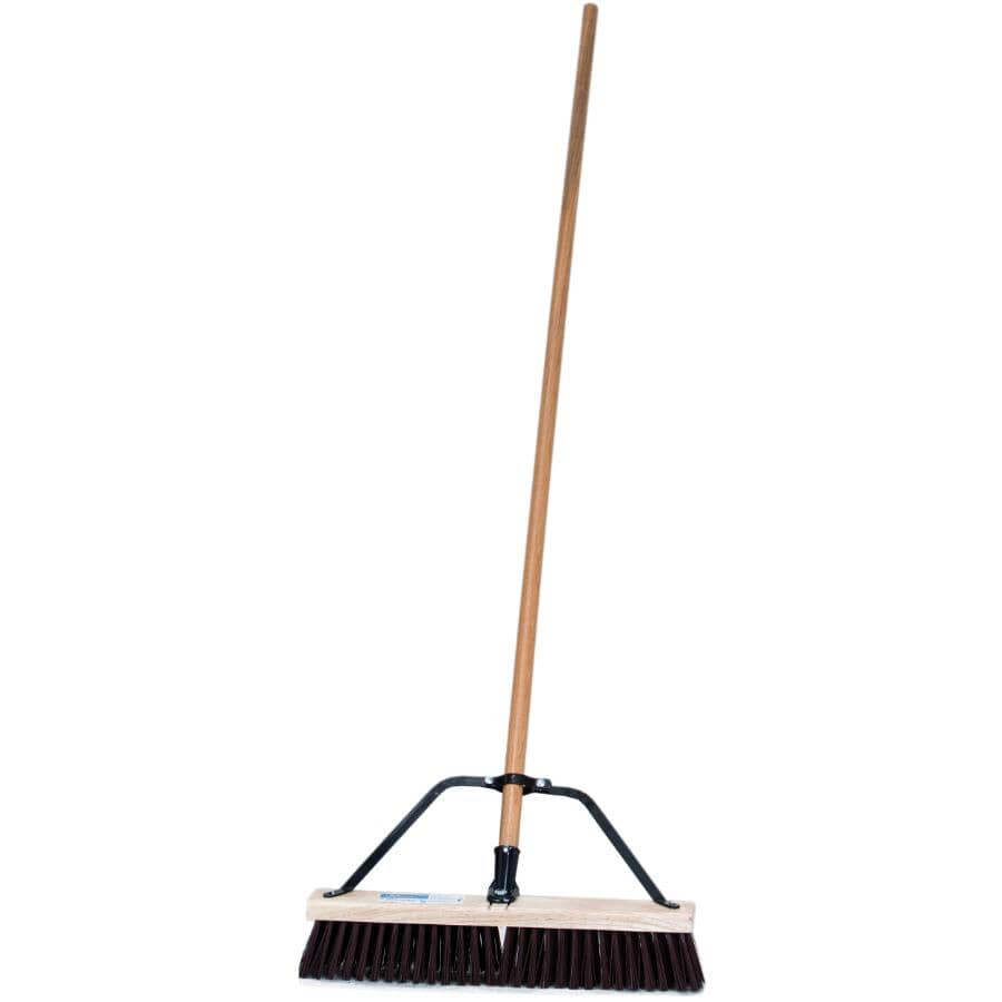 PROFESSIONAL 18" Contractor Stiff Push Broom | Home Hardware