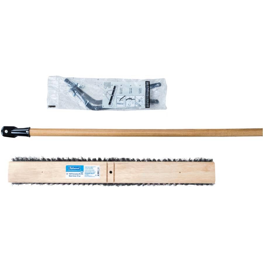 PROFESSIONAL 24" Contractor Stiff Push Broom | Home Hardware