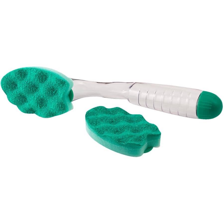 VILEDA Scrunge Sponge Dish Wand/Scrub Brush | Home Hardware