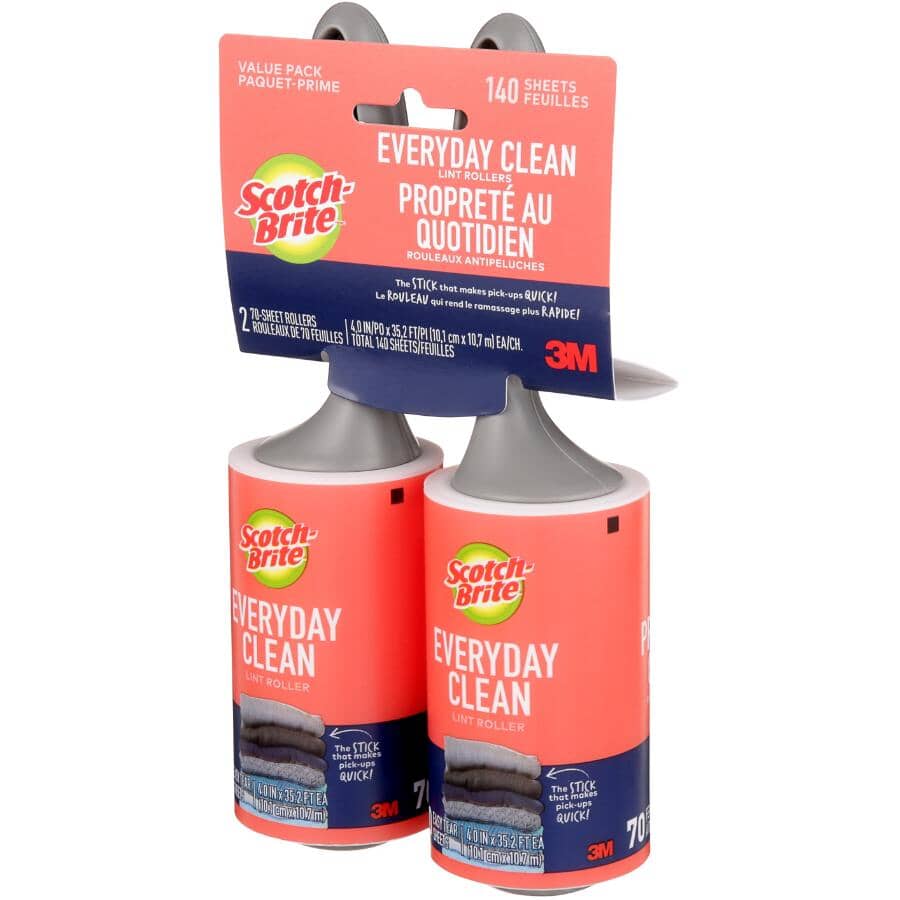 SCOTCH-BRITE Everyday Clean Lint Rollers | Home Hardware