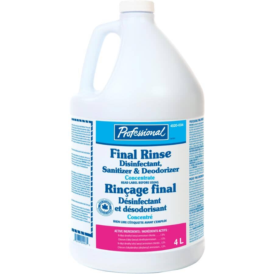 PROFESSIONAL 4L Food Surface Sanitizer | Home Hardware