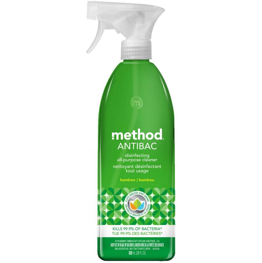 METHOD 828mL All Purpose Bamboo Scented Antibac Spray Cleaner | Home ...