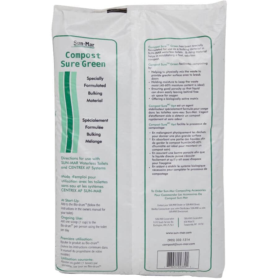 SUN-MAR Compost Sure Green - 30 L | Home Hardware
