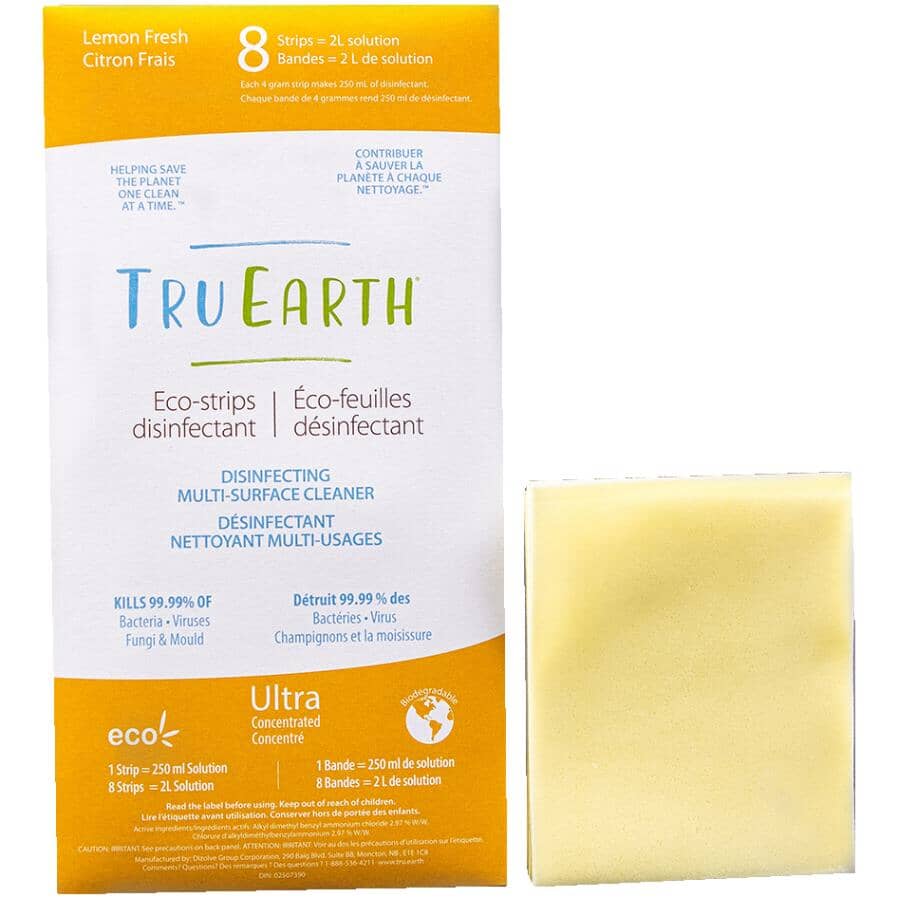 TRU EARTH Multi Surface Disinfectant Cleaner Eco Strips | Home Hardware