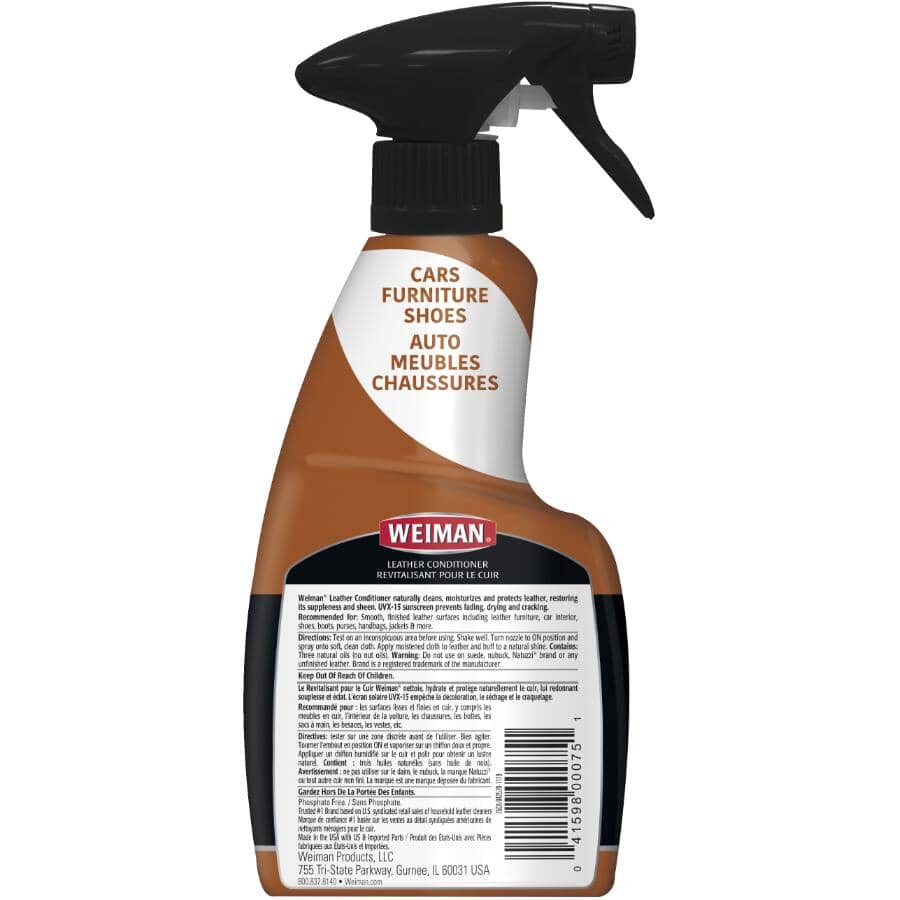 WEIMAN Leather Cleaner & Conditioner Trigger Spray | Home Hardware