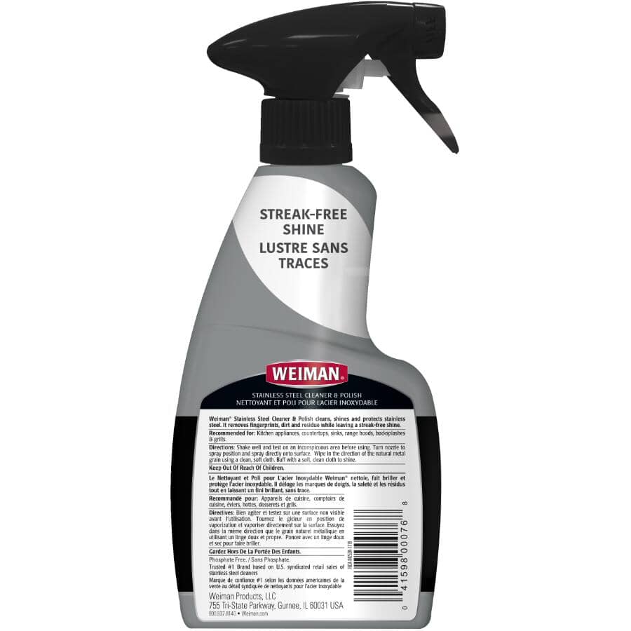 WEIMAN 355mL Stainless Steel Spray Cleaner | Home Hardware