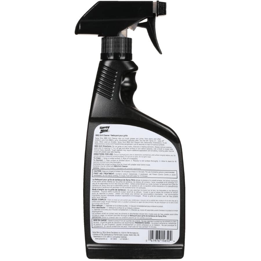 SPRAY NINE BBQ Grill Cleaner - 650 ml | Home Hardware