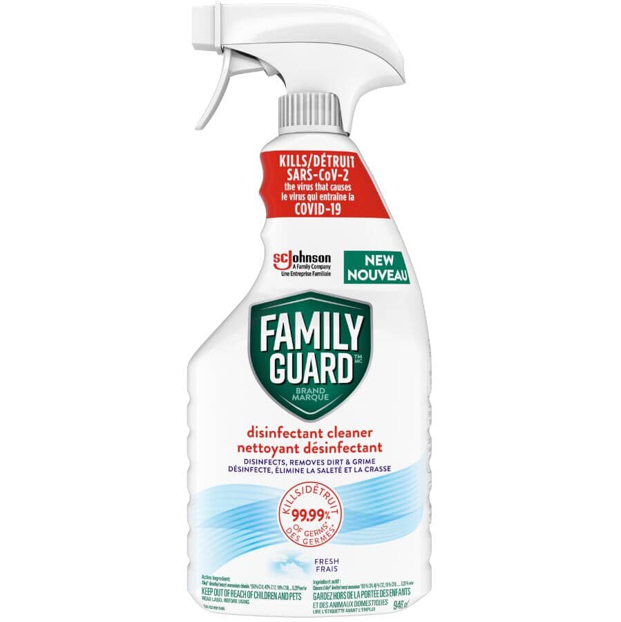FAMILY GUARD Disinfectant Cleaning Spray | Home Hardware