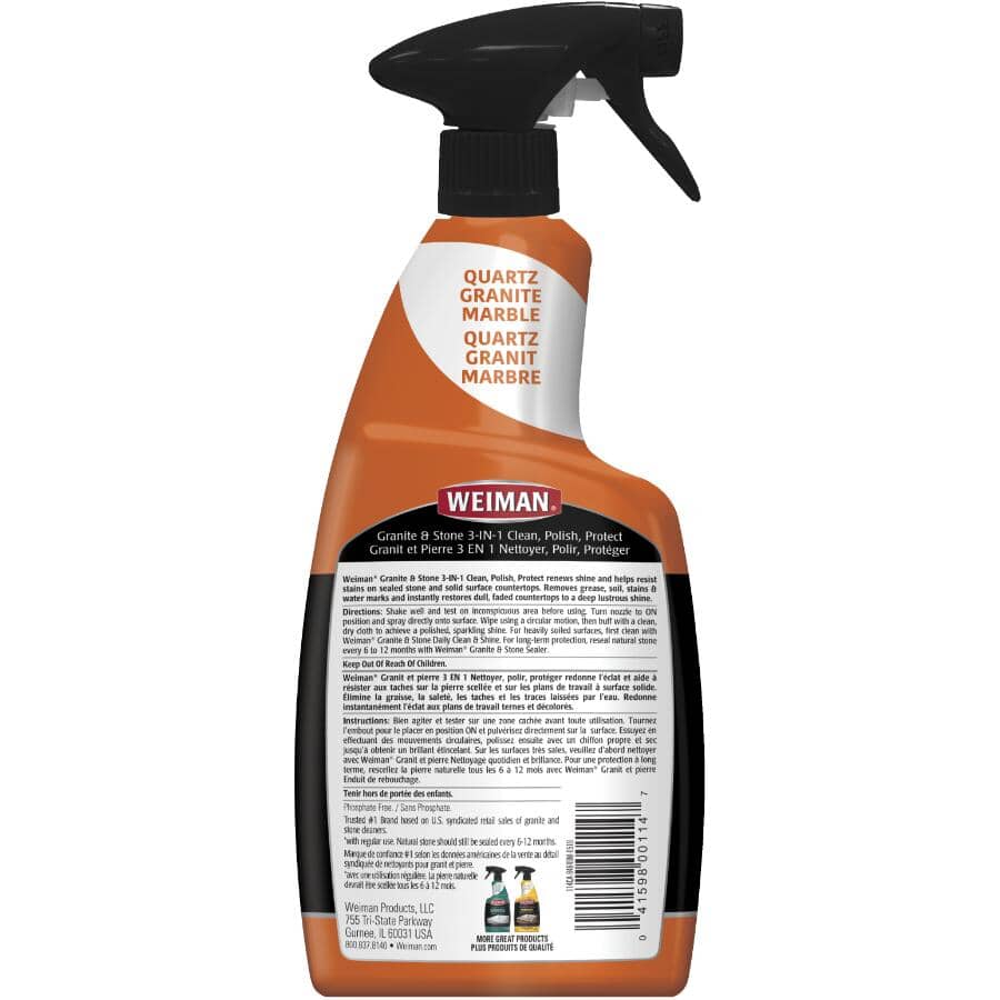 WEIMAN Granite & Stone Countertop Cleaner & Polish | Home Hardware