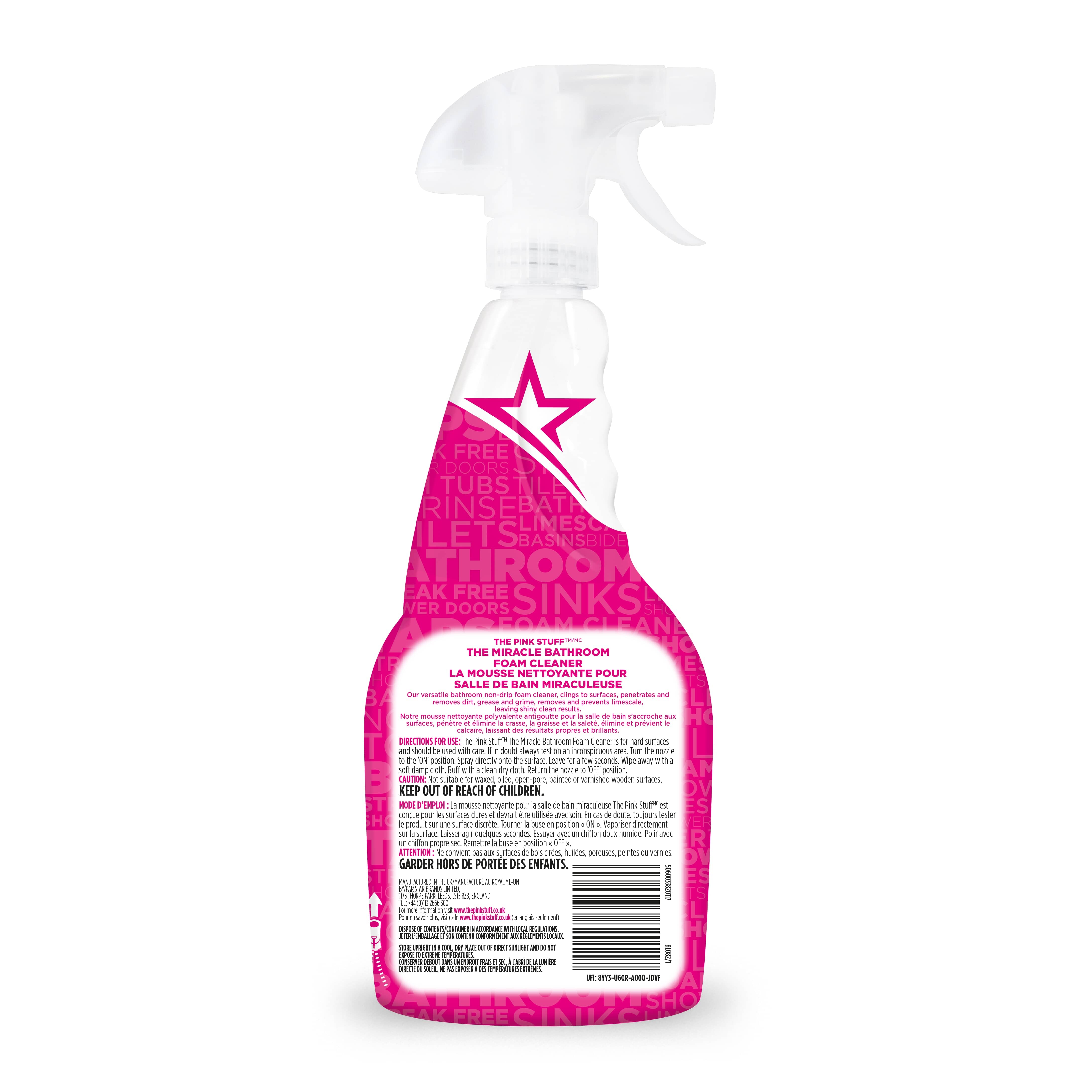 THE PINK STUFF Miracle Bathroom Foam Cleaner | Home Hardware