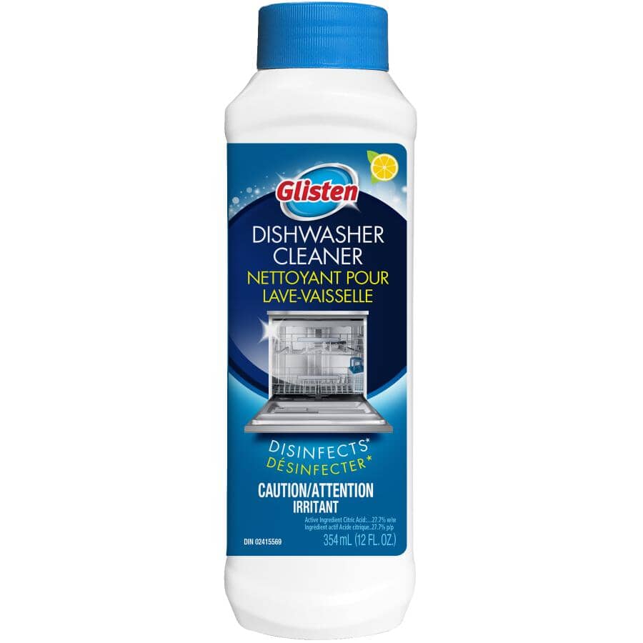 GLISTEN Dishwasher Cleaner & Disinfectant | Home Hardware