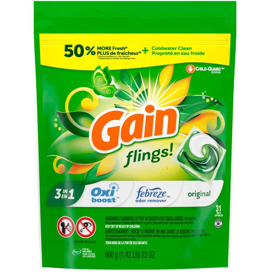 GAIN Flings Laundry Detergent | Home Hardware