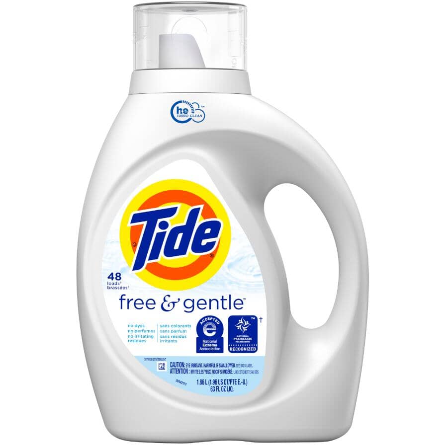TIDE Free & Gentle High Efficiency Laundry Detergent | Home Hardware