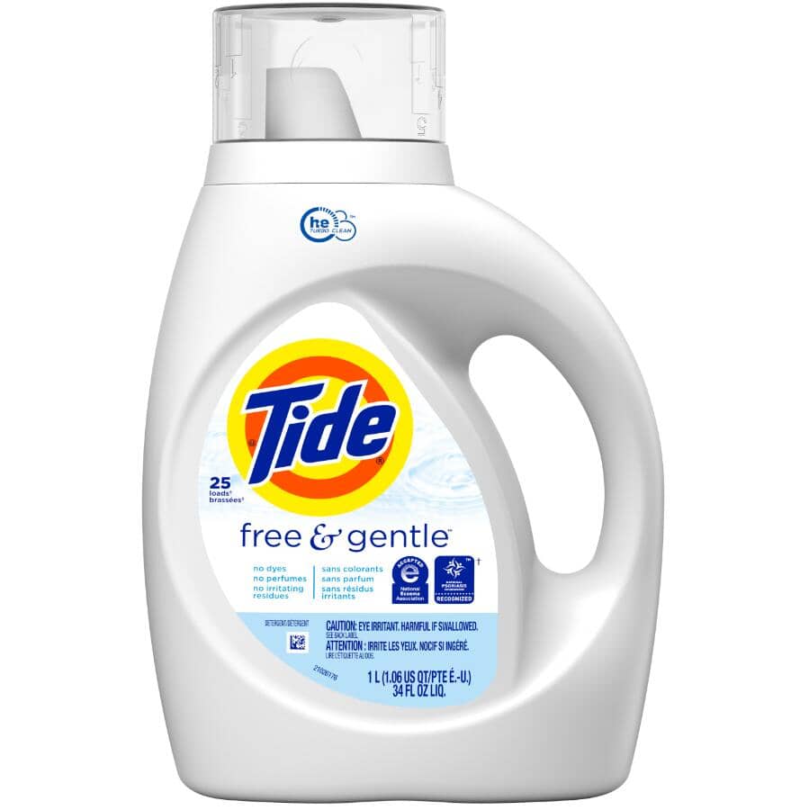 TIDE Free & Gentle High Efficiency Laundry Detergent | Home Hardware