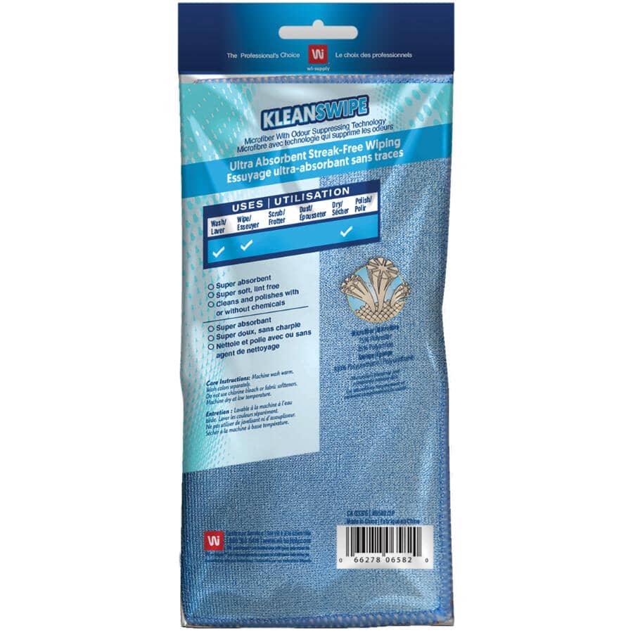 SHINEX Kleanswipe Microfibre Cleaning Cloths with Odour Suppressing ...