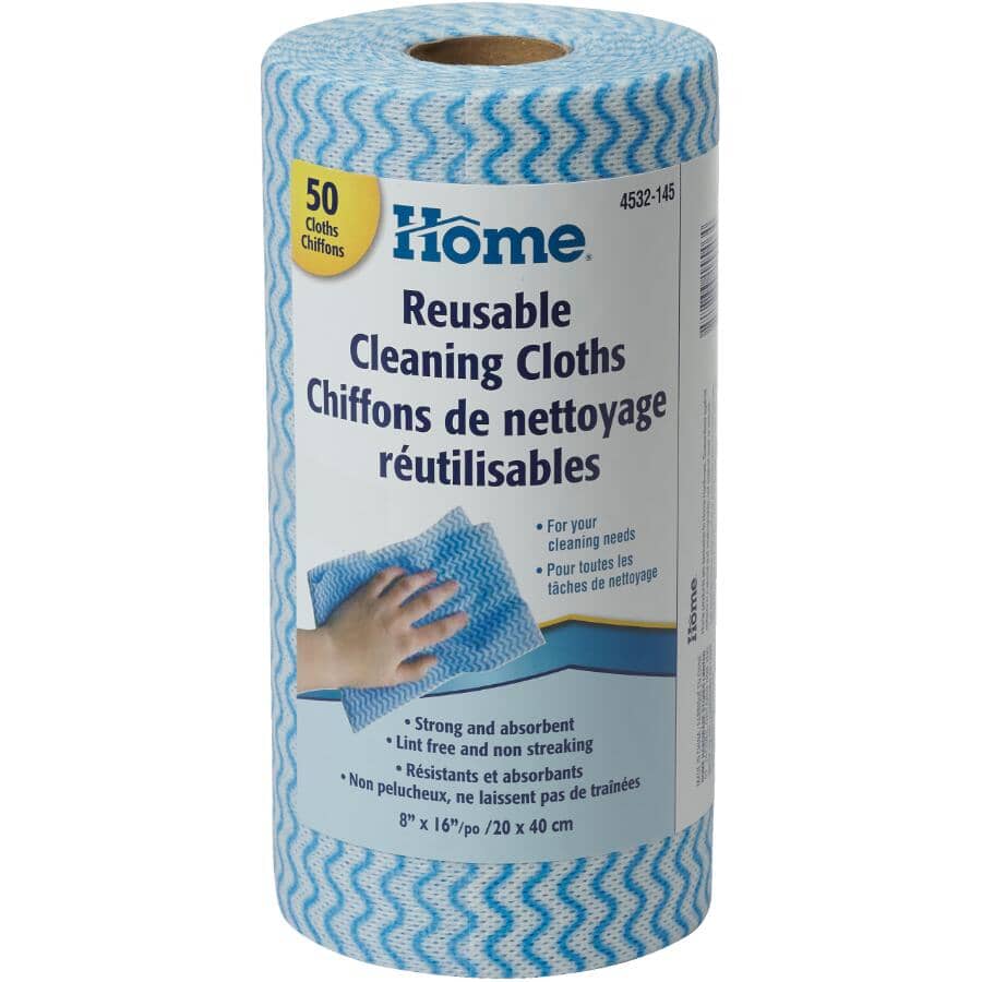 HOME 50 Multi-Purpose Cleaning Cloths | Home Hardware