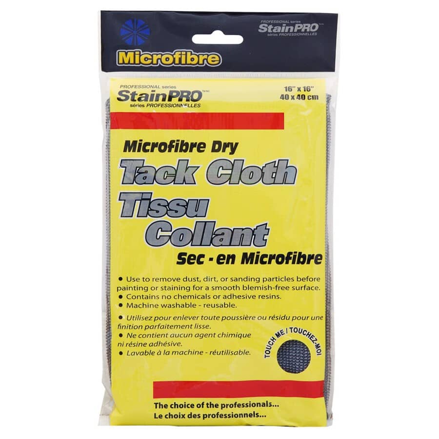 STAIN PRO Microfibre Dry Tack Cloth | Home Hardware