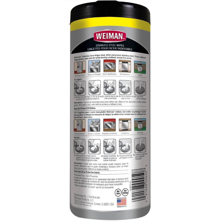 WEIMAN Stainless Steel Wipes | Home Hardware