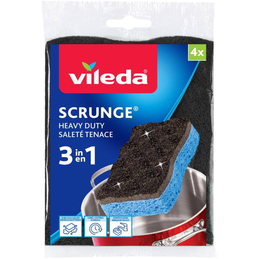 VILEDA Scrunge Heavy Duty Scrub Sponge | Home Hardware