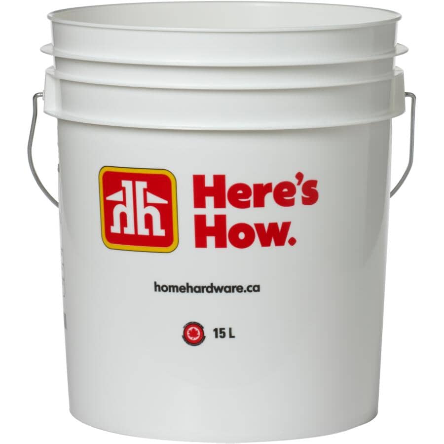 HOME HARDWARE 15 L Plastic Utility Pail | Home Hardware