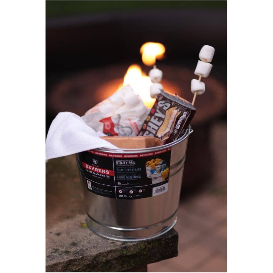 BEHRENS Galvanized Utility Pail - 9 L | Home Hardware