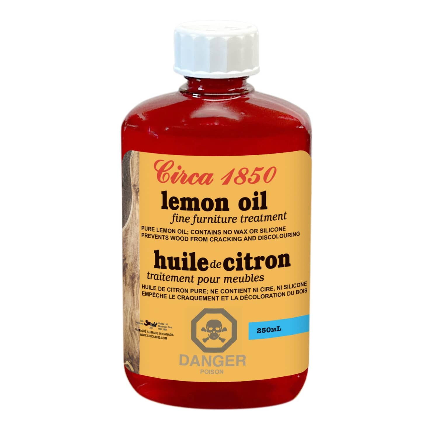 CIRCA 1850 Lemon Oil Fine Furniture Treatment | Home Hardware