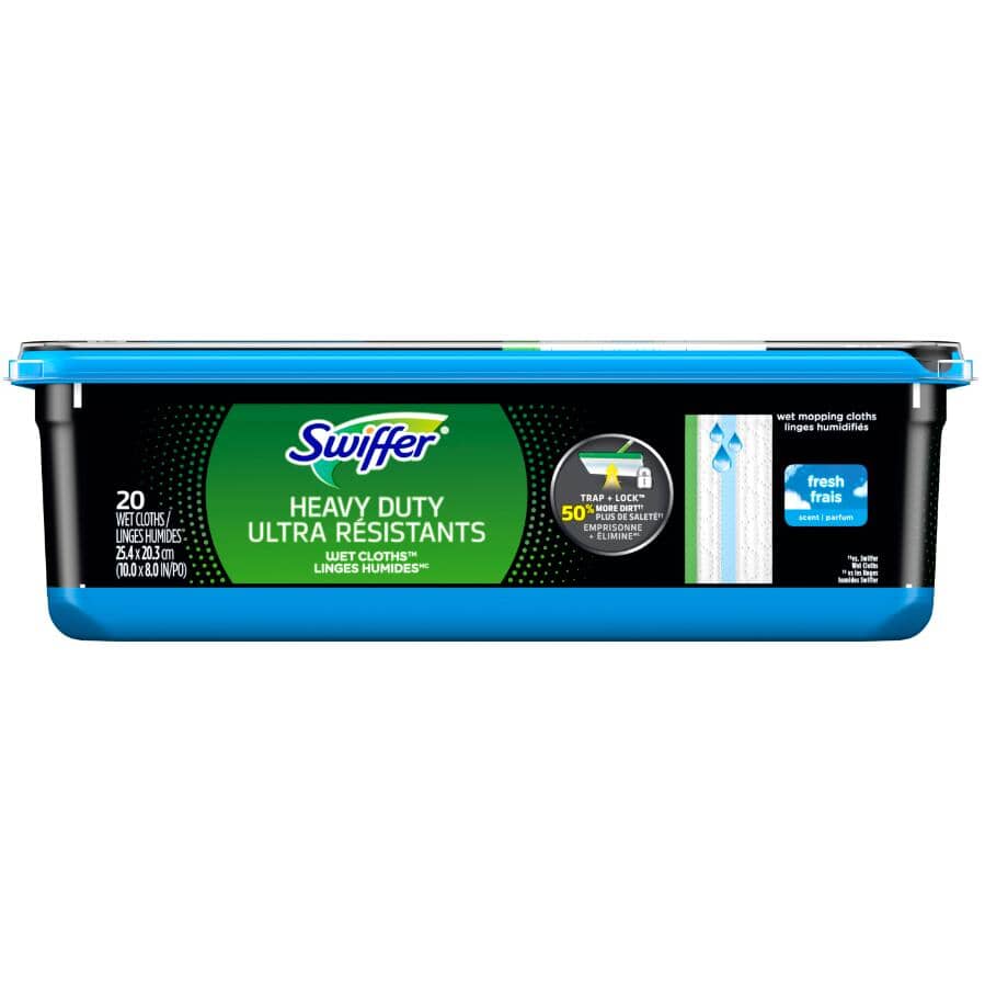 SWIFFER Sweeper Heavy Duty Wet Cloth Refills | Home Hardware