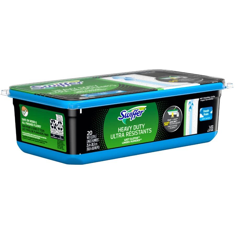 SWIFFER Sweeper Heavy Duty Wet Cloth Refills | Home Hardware