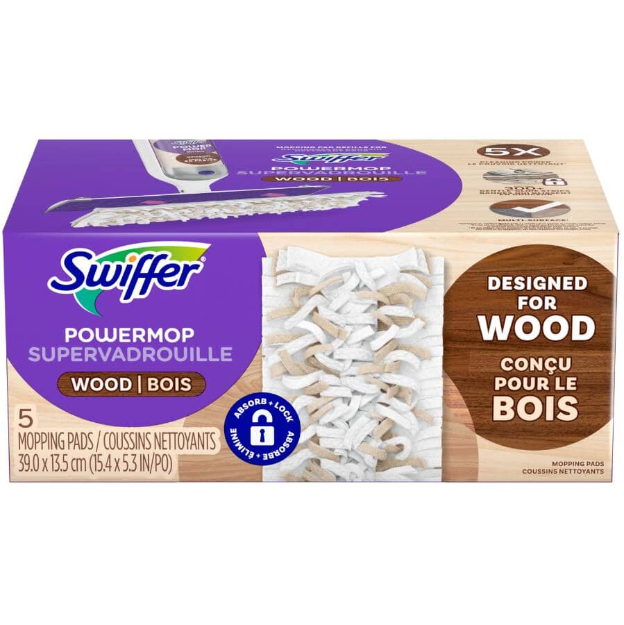SWIFFER PowerMop Wood Mopping Pad Refills | Home Hardware