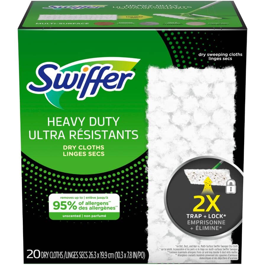 SWIFFER Sweeper Heavy Duty Dry Sweeping Cloth Refills | Home Hardware