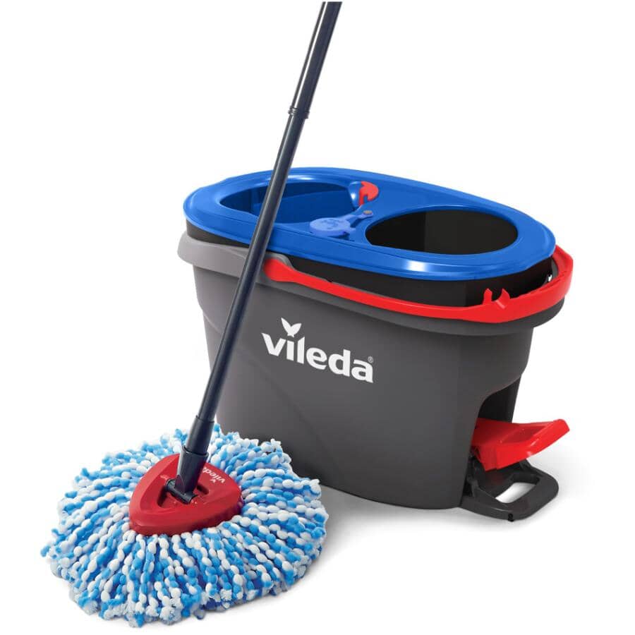 VILEDA EasyWring Rinse Clean Spin Mop & Bucket System | Home Hardware