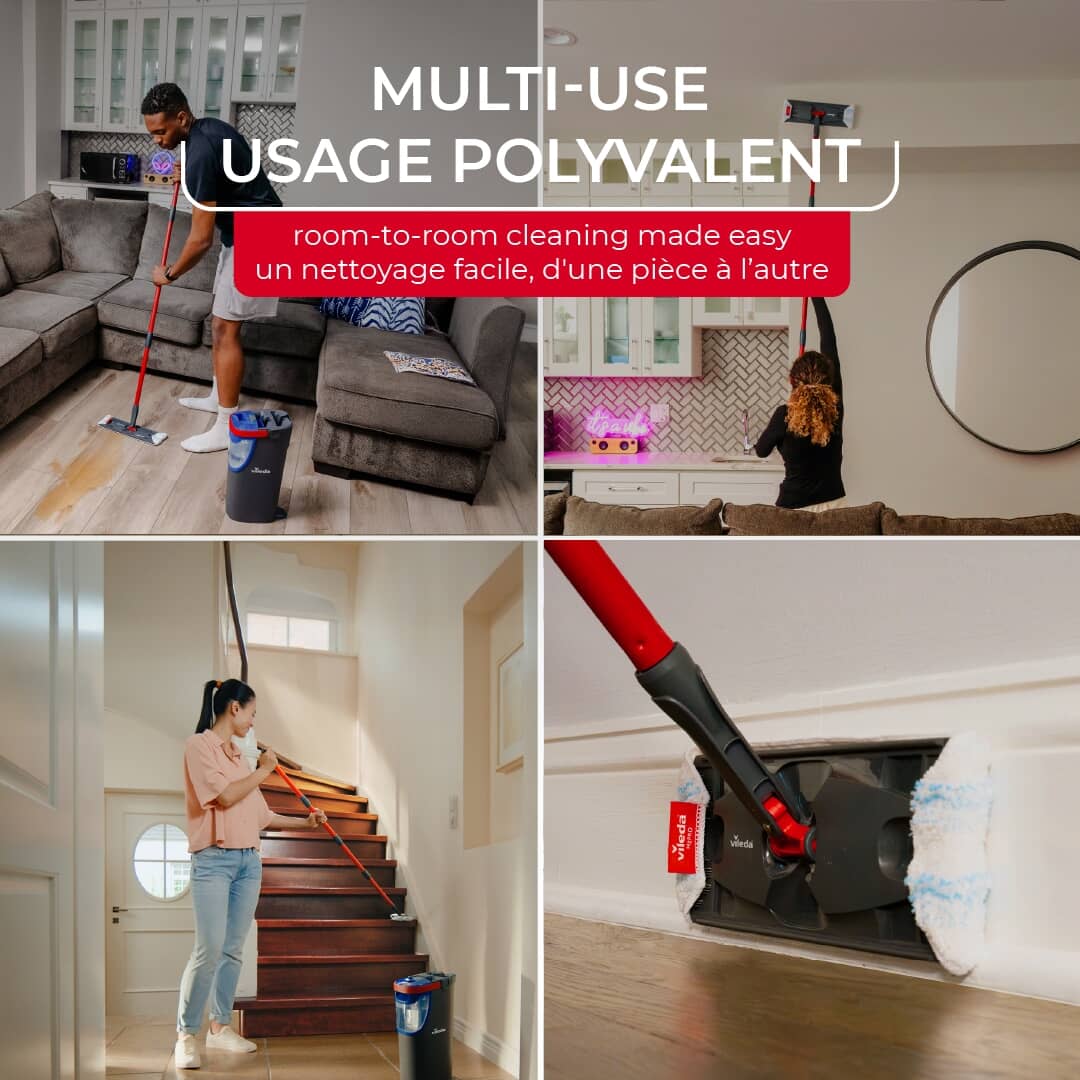 VILEDA H2prO Flat Mop System | Home Hardware