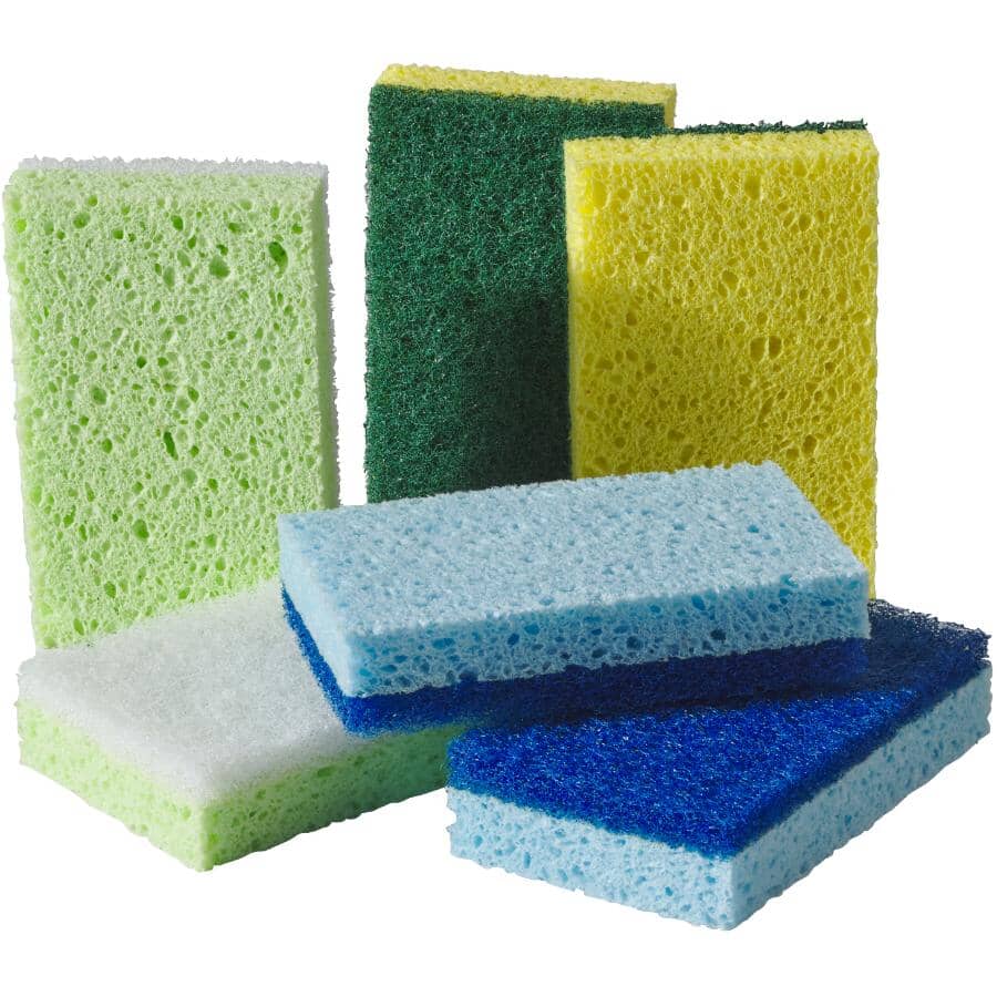 HOME 6 Pack All Purpose Cellulose Sponges | Home Hardware