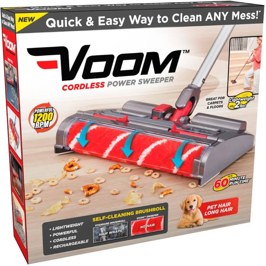 VOOM Cordless Power Rechargeable Sweeper | Home Hardware