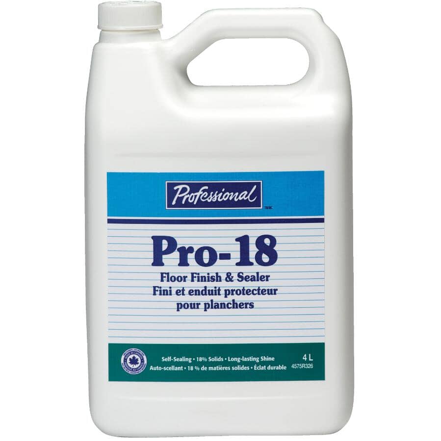 PROFESSIONAL 4L Pro-18 Floor Sealer and Finish | Home Hardware