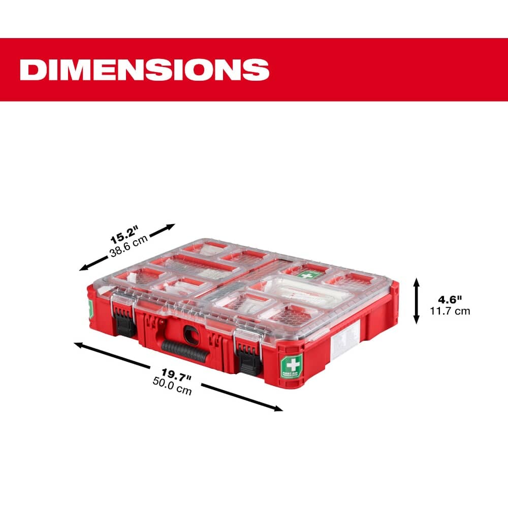 MILWAUKEE PACKOUT First Aid Kit Type 3 | Home Hardware