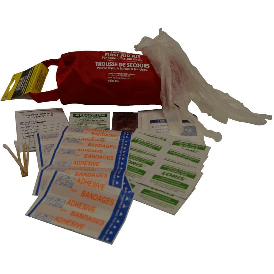 Home Handyman 36 Piece Medi Pouch First Aid Kit, for 1 Person | Home ...