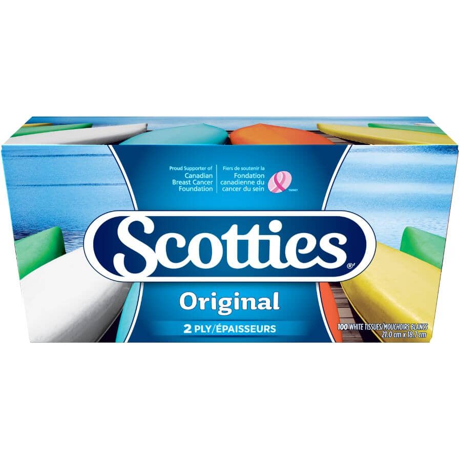 SCOTTIES Boîte de 126 papiers-mouchoirs 2 épaisseurs | Home Hardware