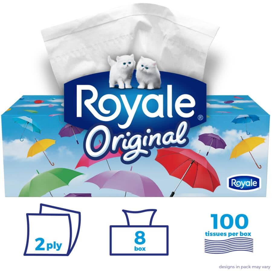 ROYALE 2 Ply Original Facial Tissue | Home Hardware