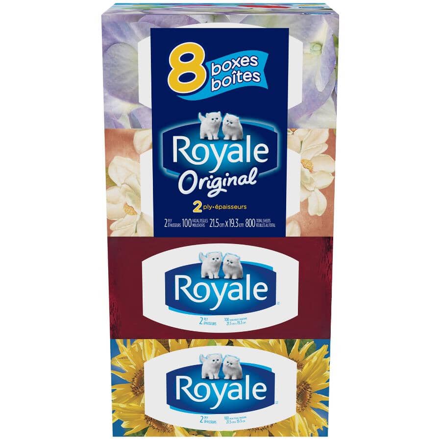 ROYALE 2 Ply Original Facial Tissue | Home Hardware