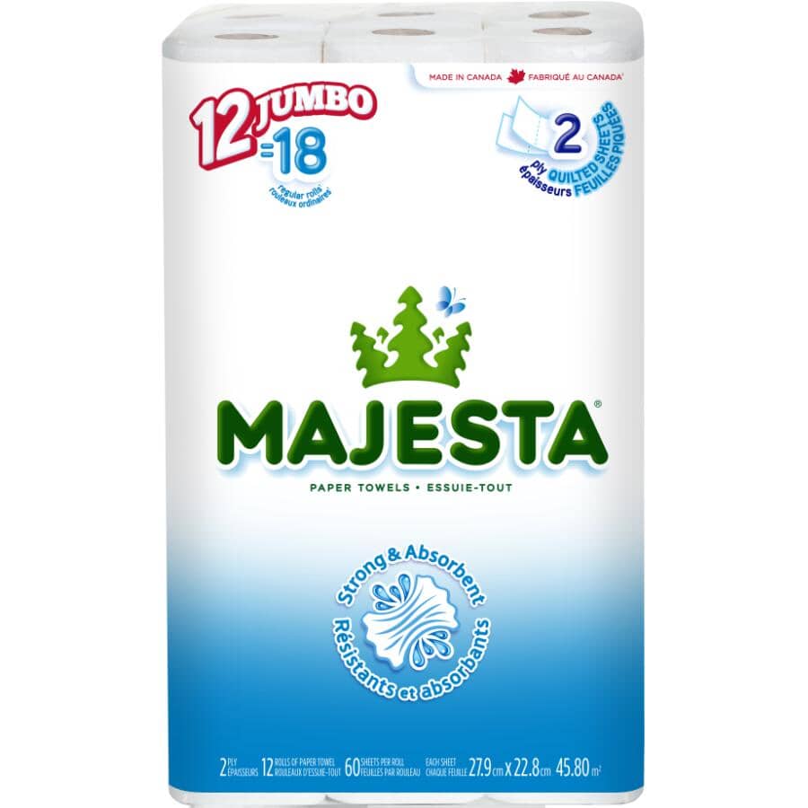 MAJESTA 2 Ply Paper Towels | Home Hardware