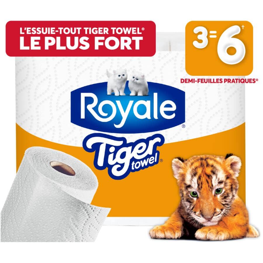 ROYALE 2 Ply Tiger Paper Towels | Home Hardware