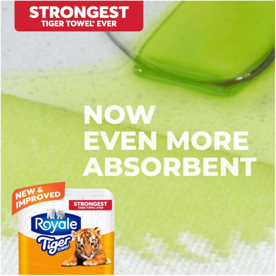 ROYALE 2 Ply Tiger Paper Towels | Home Hardware