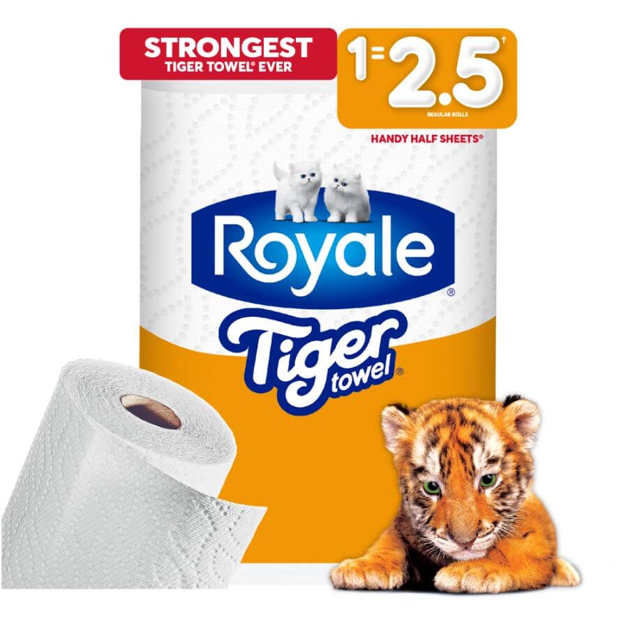 ROYALE 2 Ply Tiger Paper Towels | Home Hardware