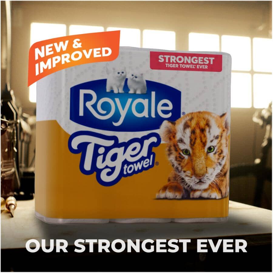 ROYALE 2 Ply Tiger Paper Towels | Home Hardware