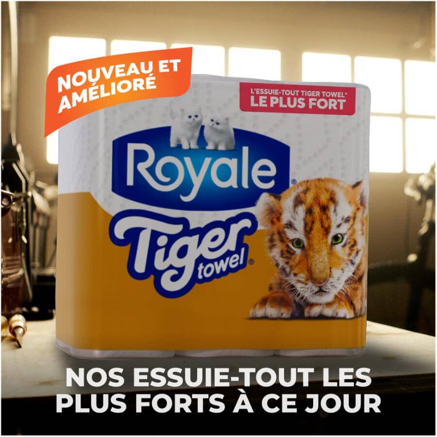 ROYALE 2 Ply Tiger Paper Towels | Home Hardware