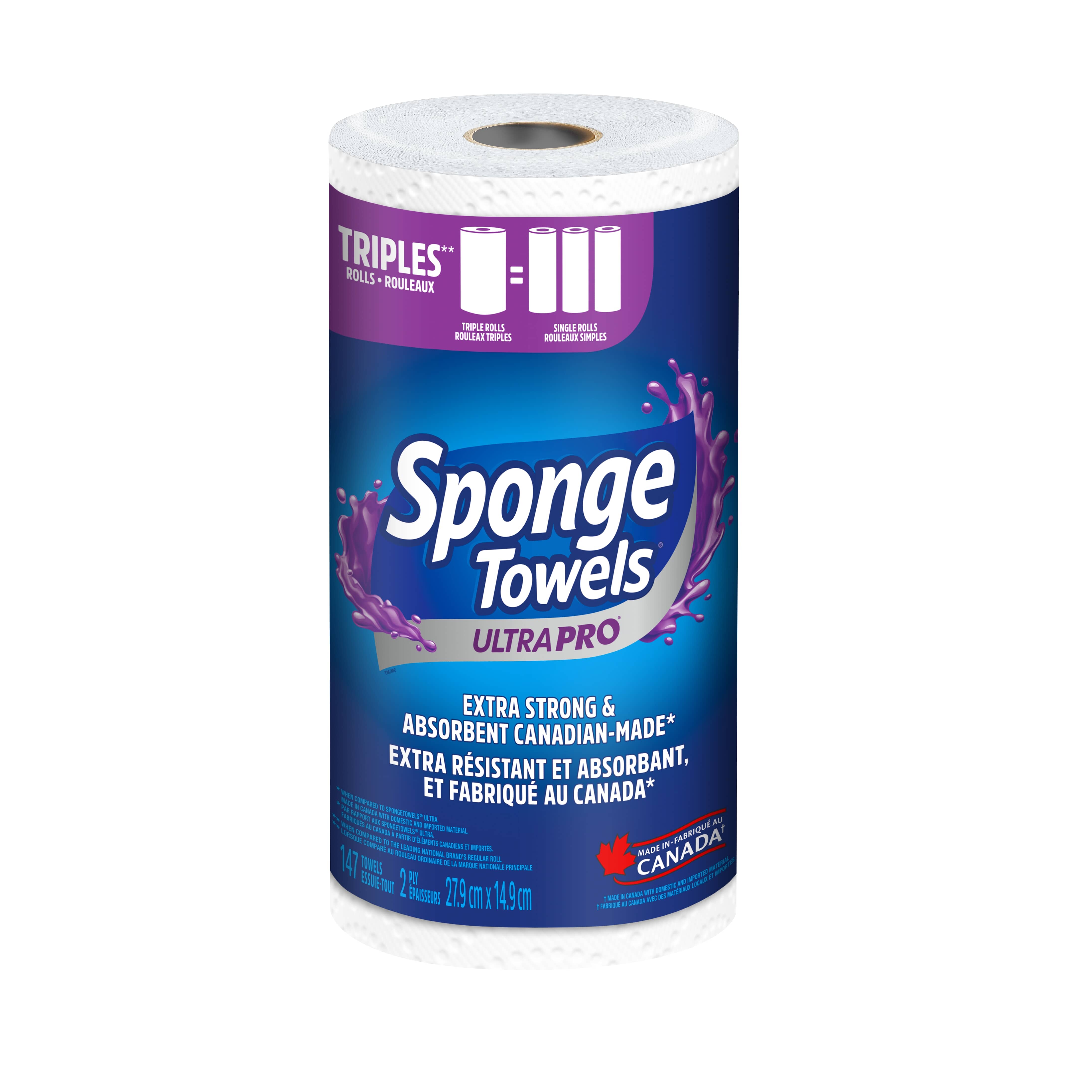 SPONGE TOWELS Ultra PRO 2 Ply Paper Towels | Home Hardware