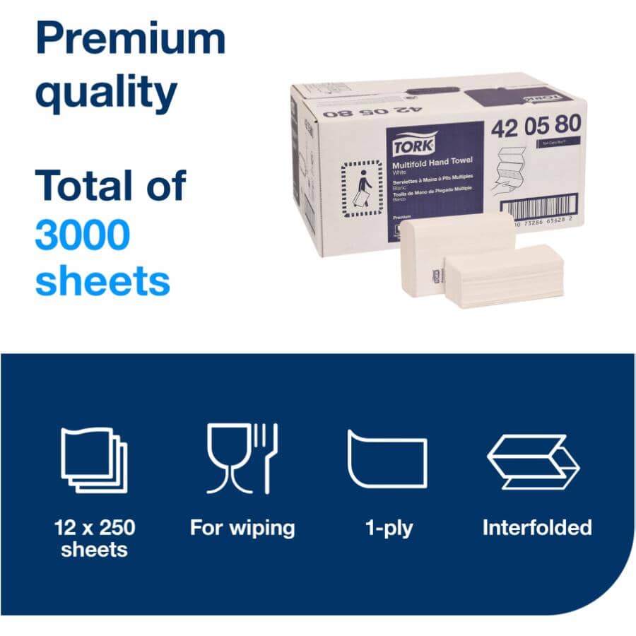 TORK Premium Soft Multi Fold Paper Towels | Home Hardware